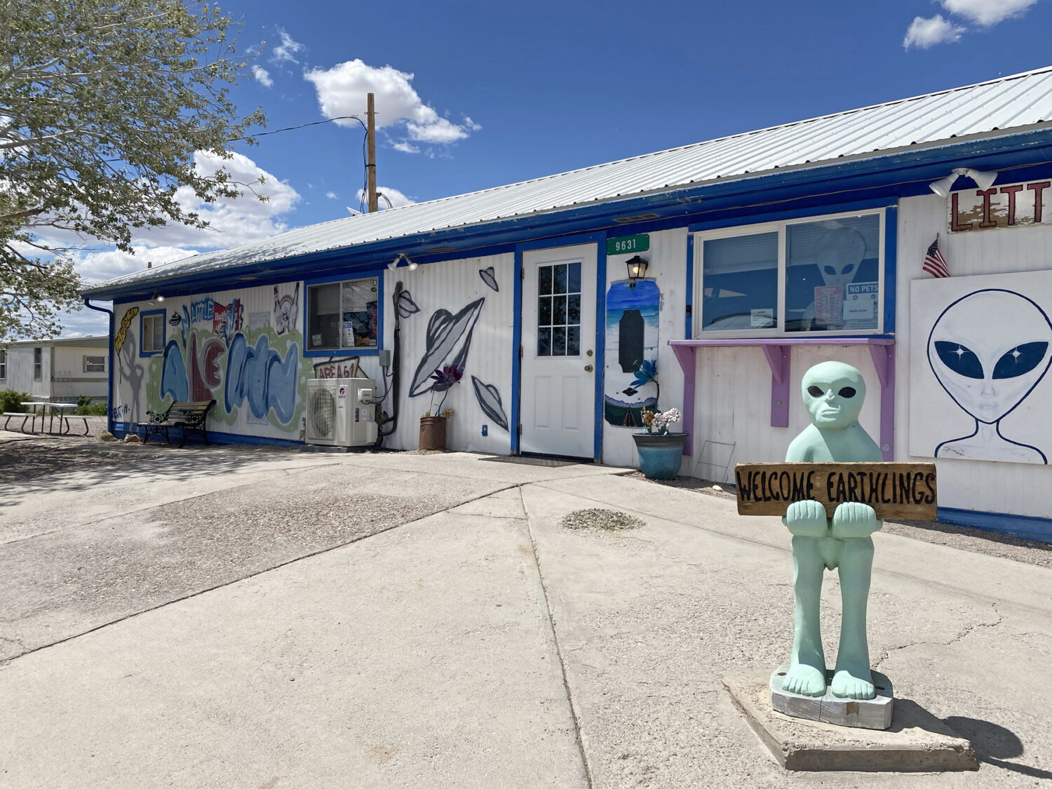 Alien-Highway in Nevada: „Extraterrestrial Highway“