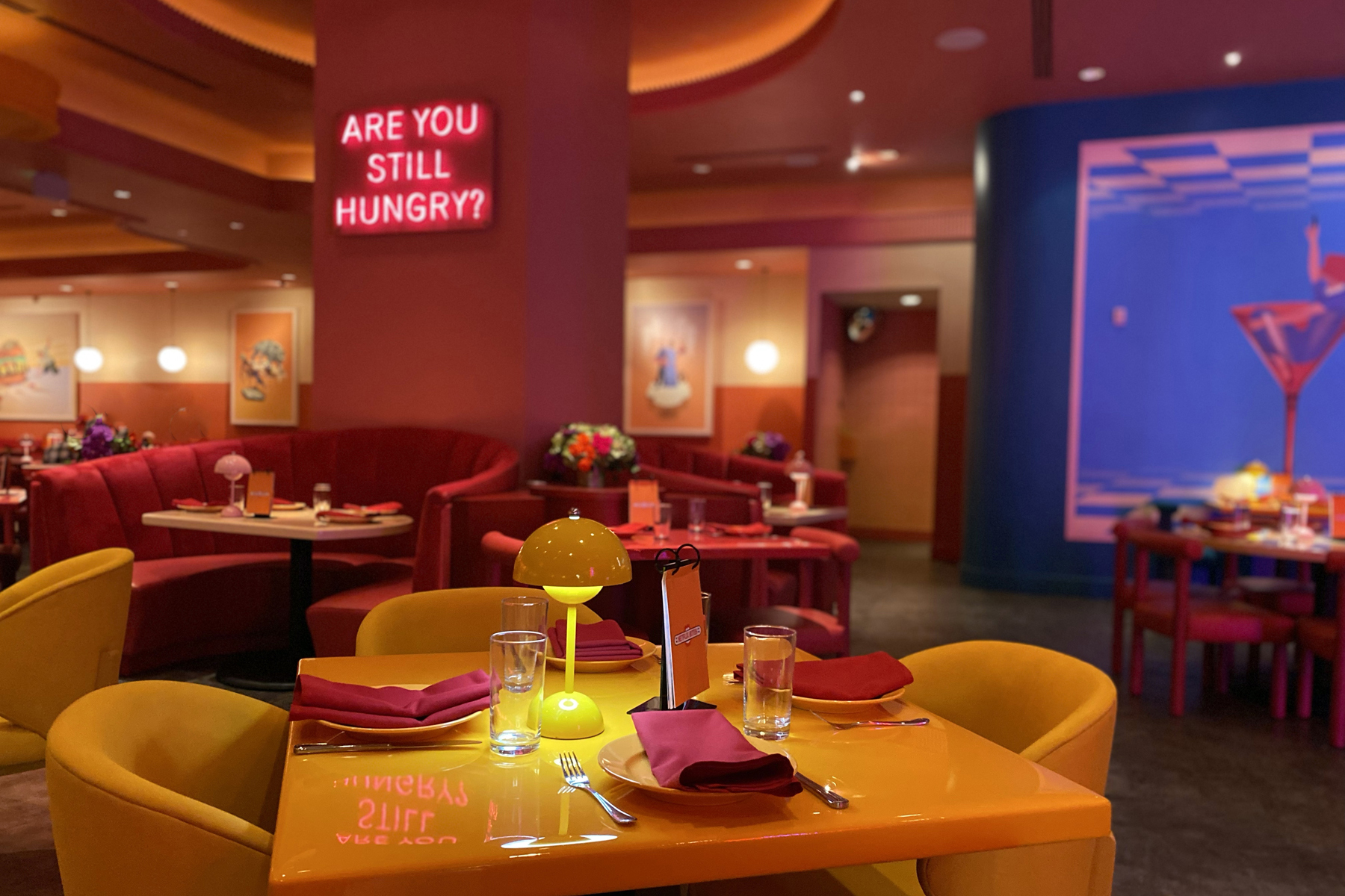 Netflix-Restaurant in Las Vegas: „Watching is good, eating is better“